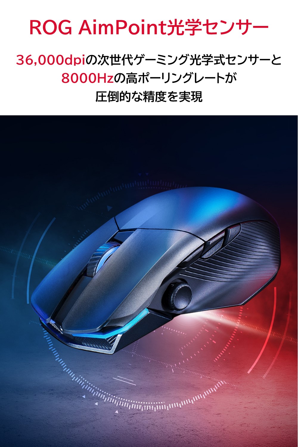 ASUS P708 ROG CHAKRAM X ゲーミング専用マウス | 有限会社 オフィス純和風
